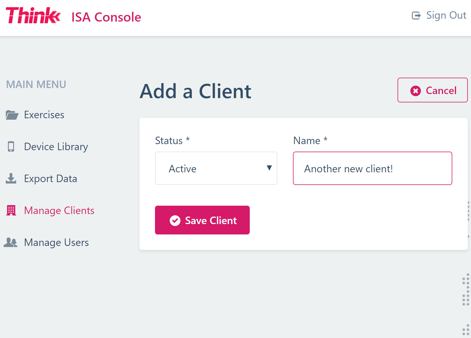 iSA User Group expands - Think Research
